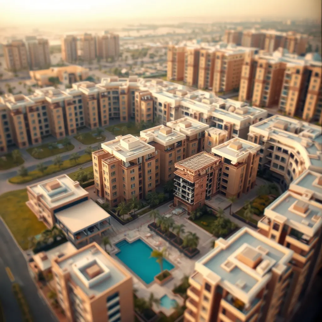 Exploring Al-Ghadir Residential Complex in Dubai