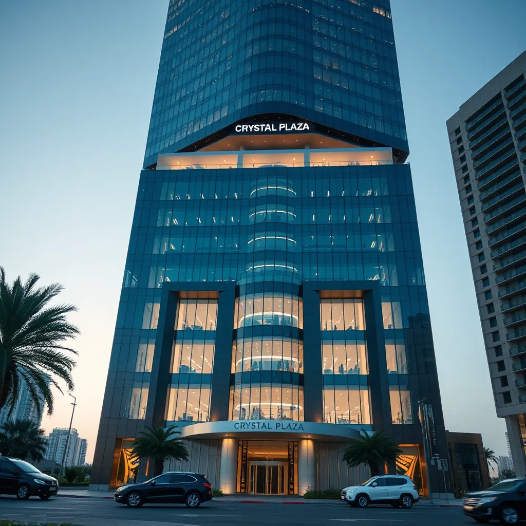 Crystal Plaza Building: Architectural Marvel in Dubai