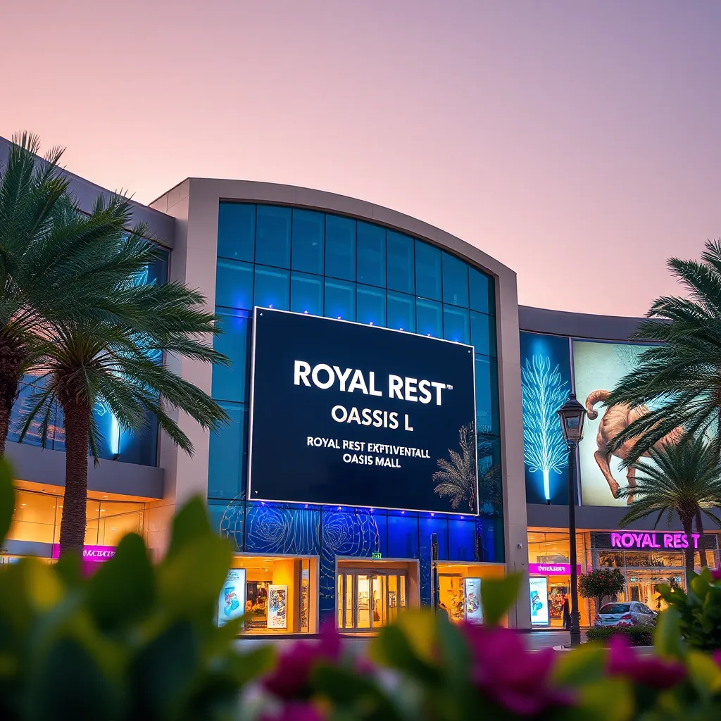 Discovering the Royal Rest Oasis Mall in Dubai