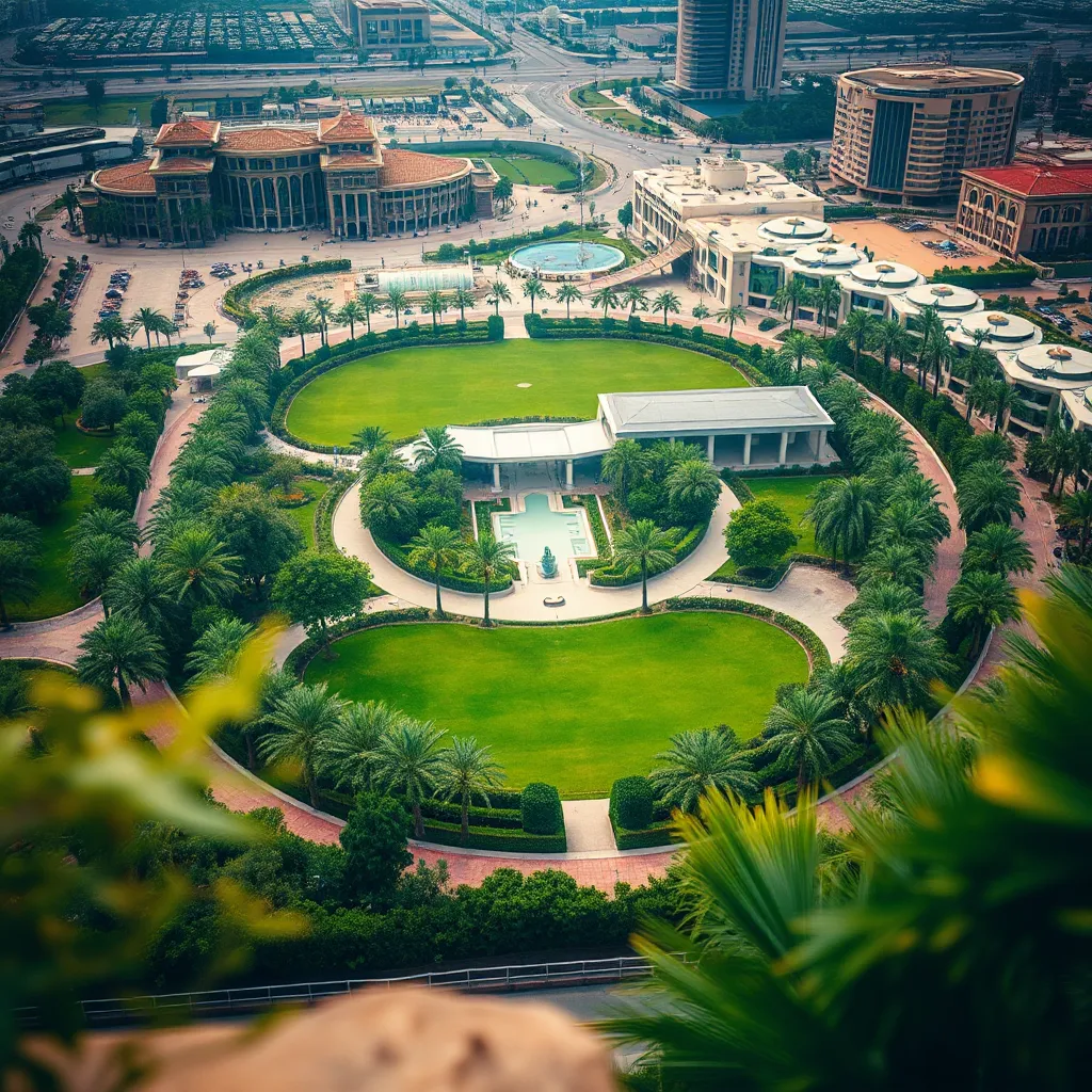 Exploring Safa Park's Location and Importance in Dubai