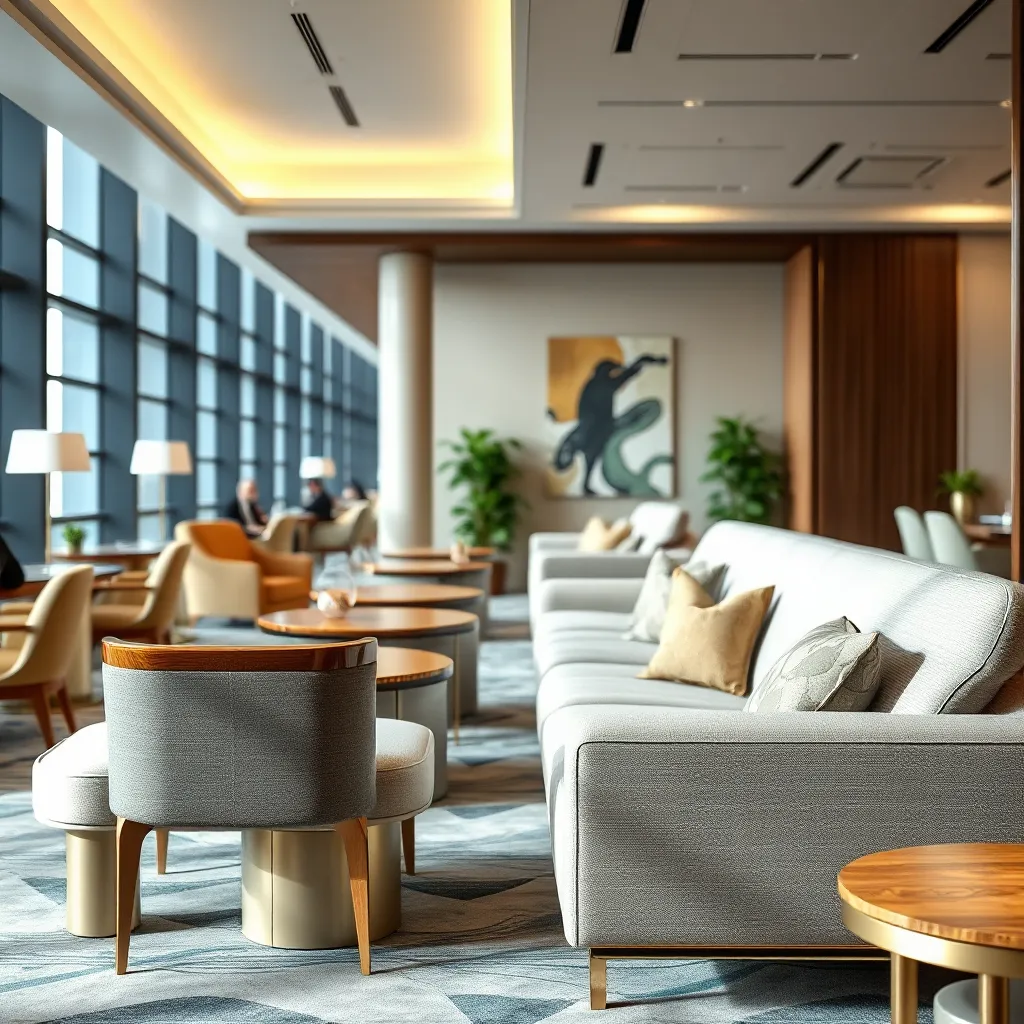 Exploring the Luxuries of Dubai Airport's Business Class Lounge